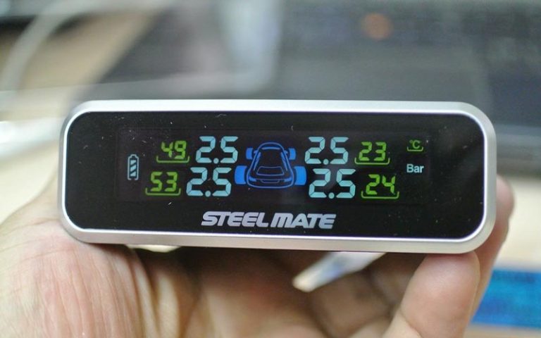 Cảm Biến Áp Lốp Ô Tô Steelmate E3 Van Ngoài