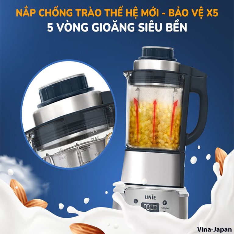Máy Làm Sữa Hạt UNIE V9S - Hàng Nội Địa Japan Chính Hãng