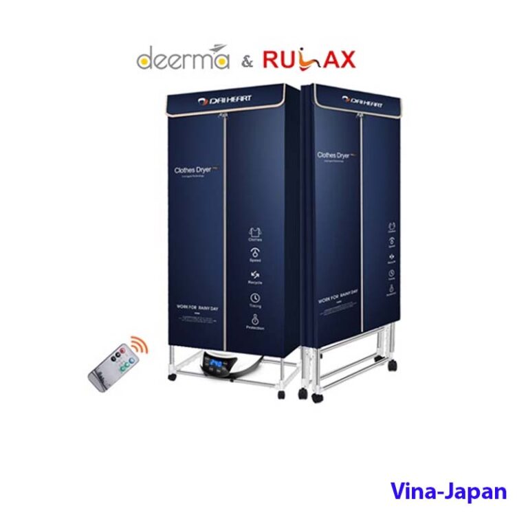 Tủ Sấy Quần Áo RULAX 1000W Cao Cấp - Hàng Nội Địa Japan Chính Hãng